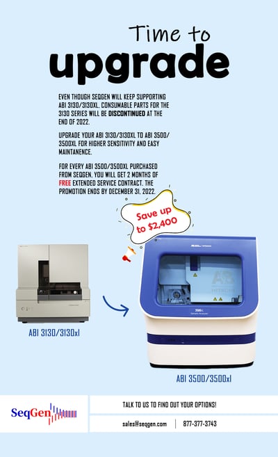 Upgrade a 3130 to 3500 Genetic Analyzer